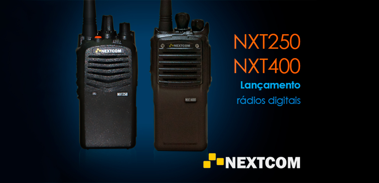 Rádio Digital Nextcom NXT-400 - Sempre Telecom