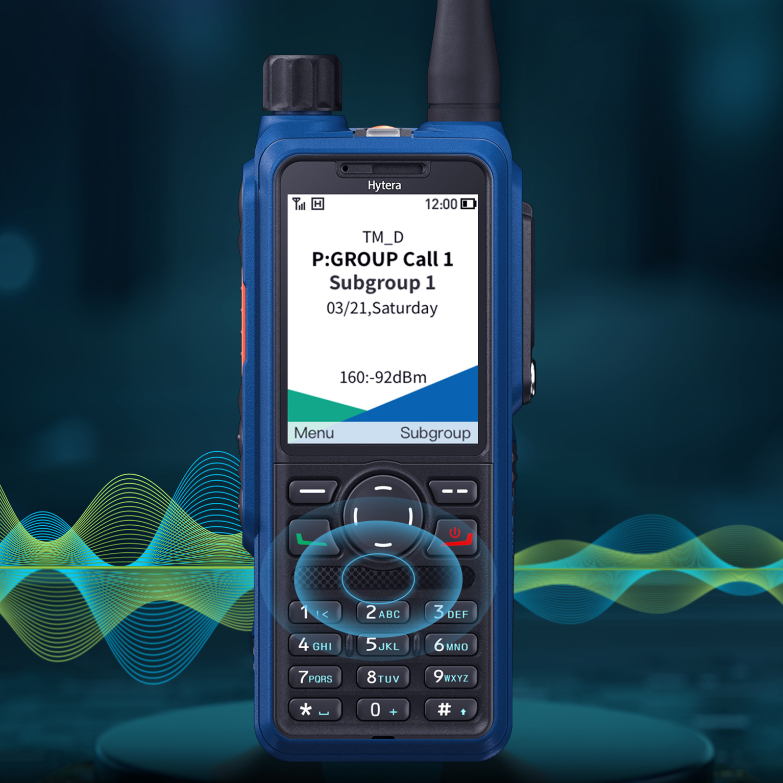Rádio Portátil Bidirecional DMR HP79XEx - Sempre Telecom